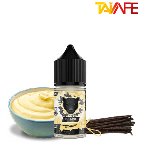 سالت نیکوتین کاستارد وانیل | DR.VAPES BLACK CUSTARD | فروشگاه تاج ویپ